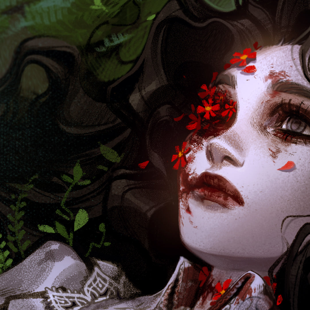 Art Print: The Beginning – Cosmic Spectrum Illustration