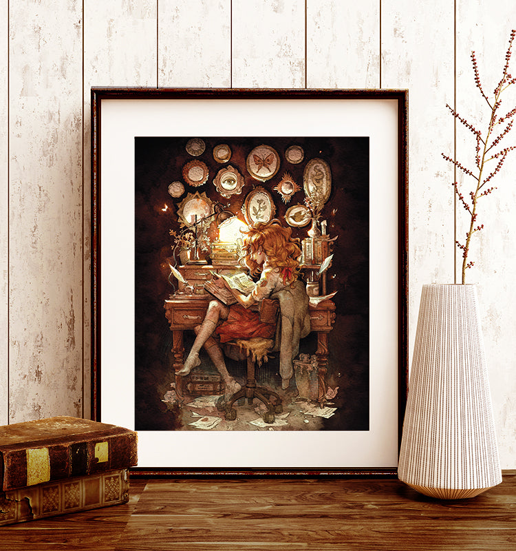 Original Art Prints – Cosmic Spectrum Illustration